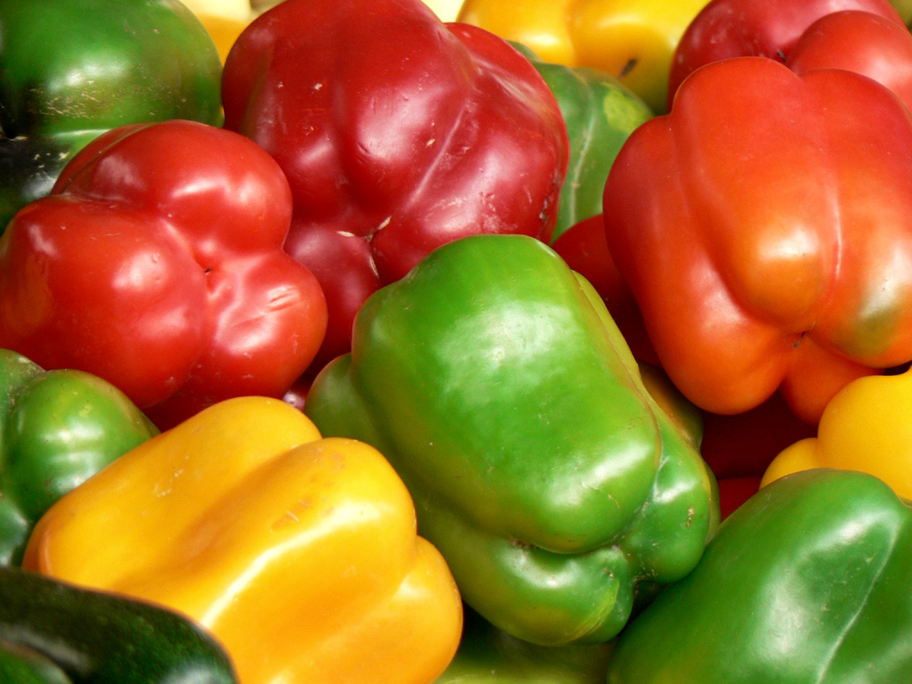 Et si on changeait le monde ?: Jolis poivrons....