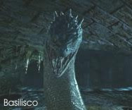 harry potter: basilisco