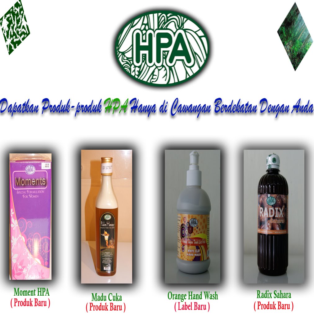Suara HPA: PRODUK BARU HPA
