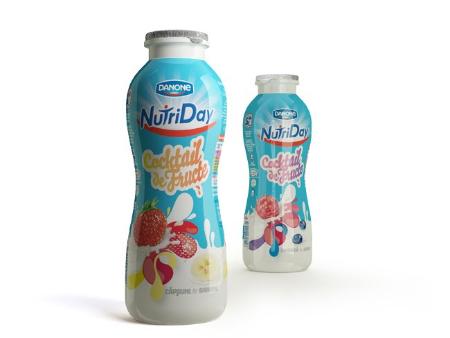 Danone Cocktail on Packaging of the World - Creative Package Design Gallery
