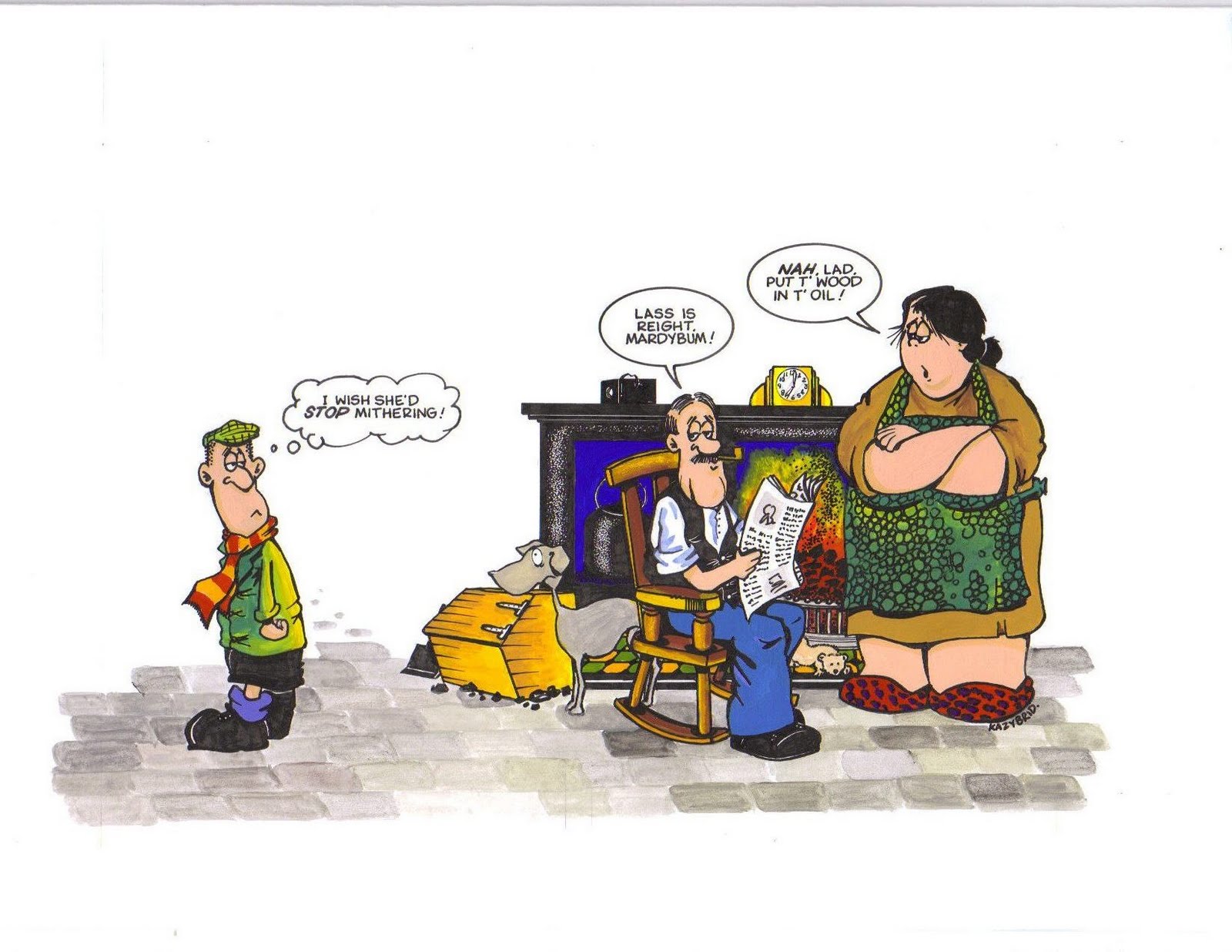 Mychailo Kazybrid's Character Creation: Sheffield Dialect 1 artwork