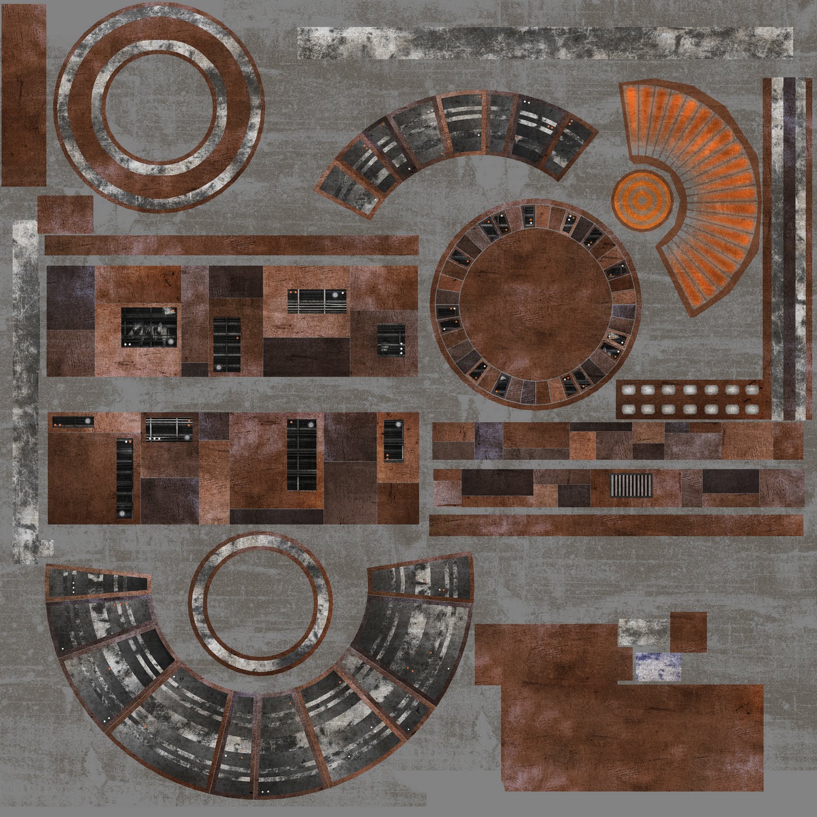 David Jacobs: Station Texture Maps