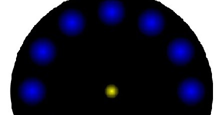 Disappearing Blue Dots Illusion - Spectacular Optical Illusions and Images