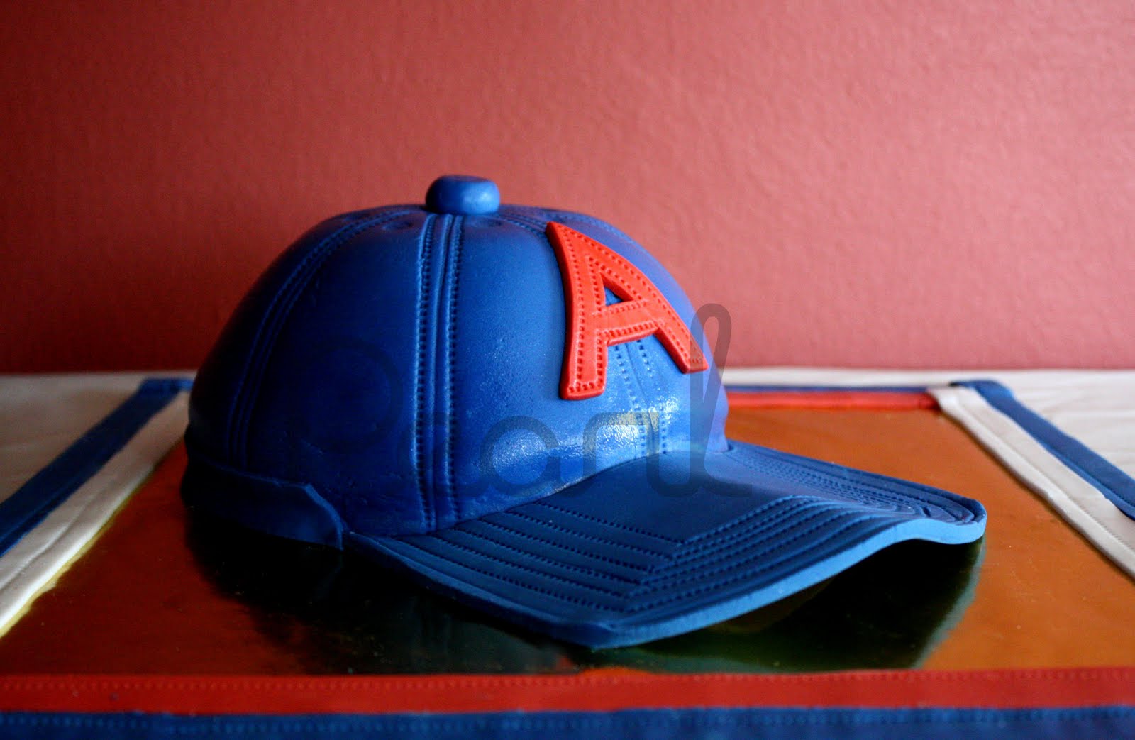 Pearl Cakes Events: Boys Birthday Cake: The Baseball Cap