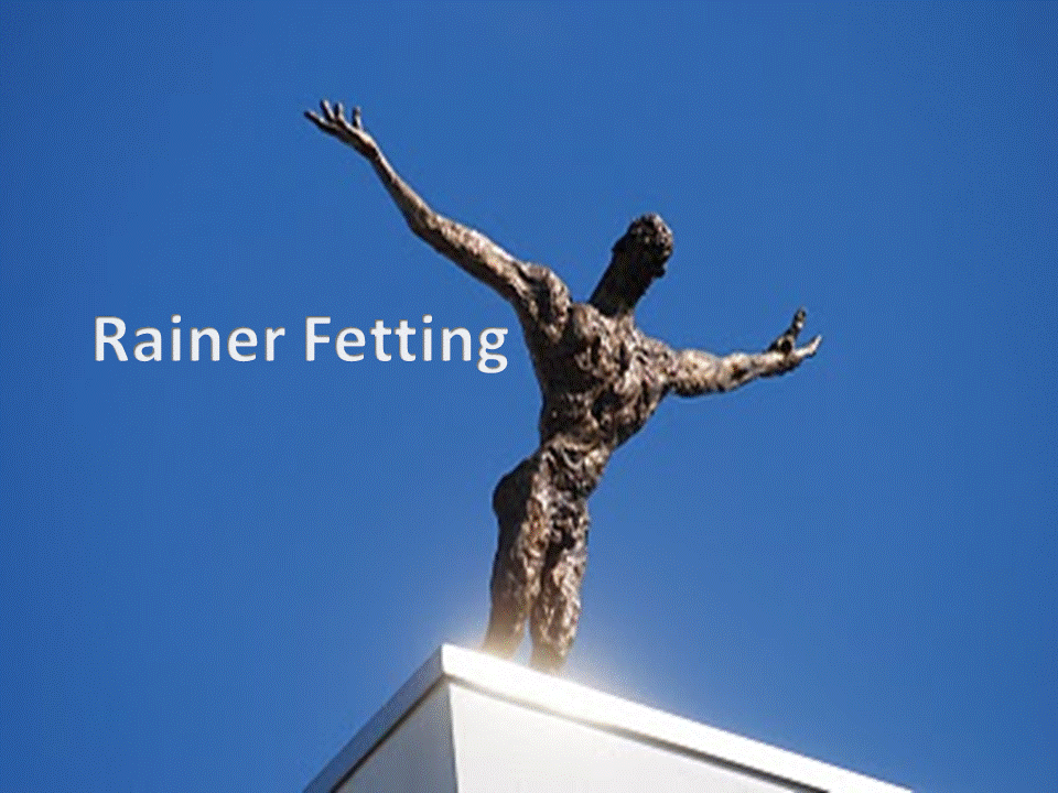 sculpture: Rainer Fetting