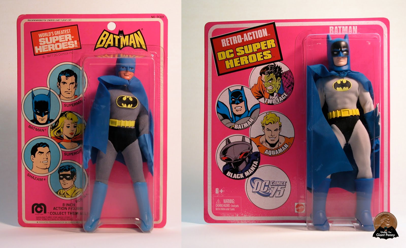 Under the Giant Penny: Mattel Retro-Action DC Super Heroes Batman