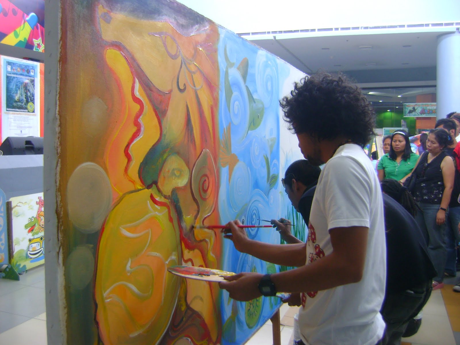 Chelony's World: Chelony's Art : On the Spot Painting Contest