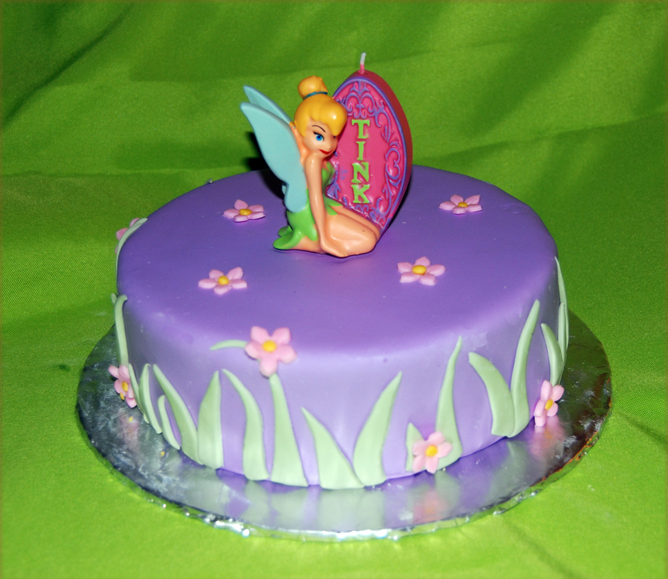 Simple Tinkerbell Cake