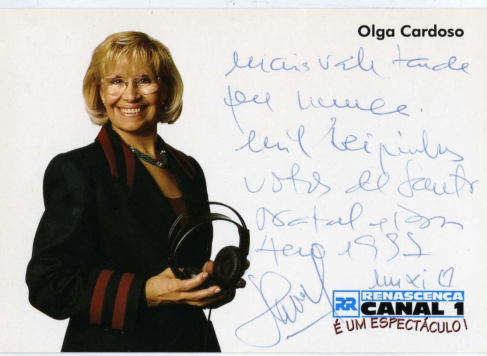 JCMAXIMINOFOTOS: OLGA CARDOSO - (Locutora da Rádio)