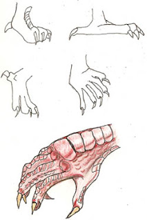 ConfuzzledDesigns: Dragon hands