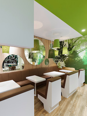 ALL i WANNA DO is BAKE!: Fresh Restaurant Design Displaying Bold ...