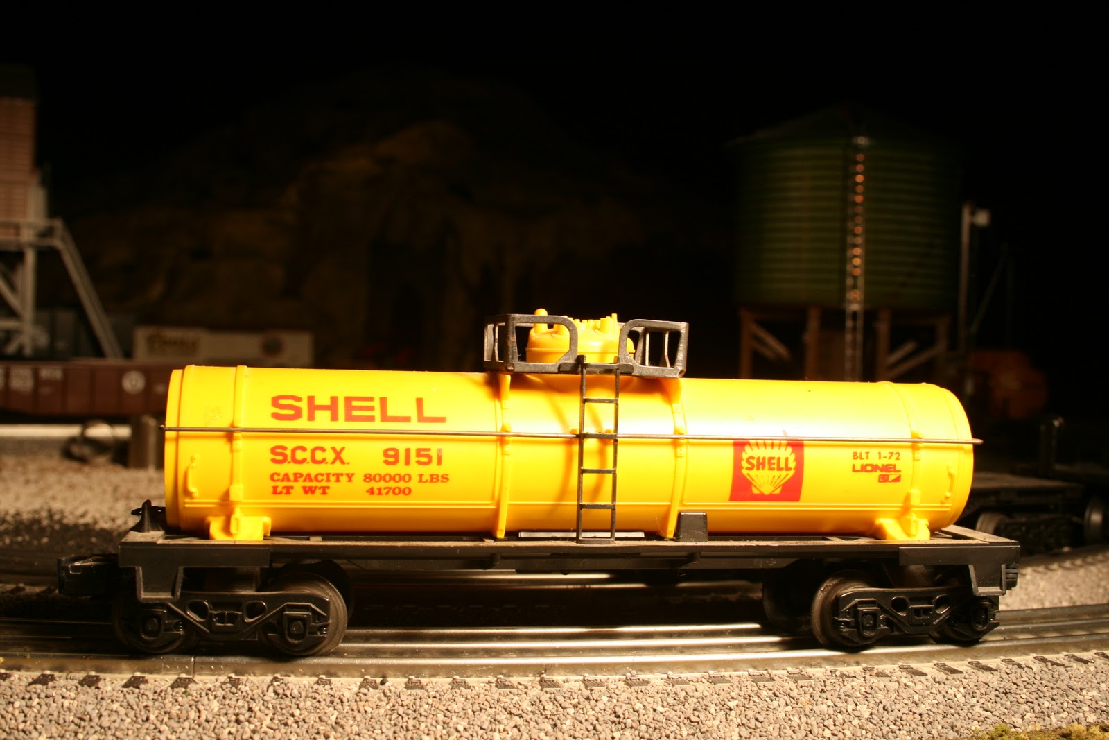 Merritt-Wright Railroad: Shell Tank Car #9151