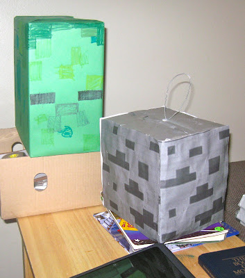 the mama: A Minecraft Birthday!