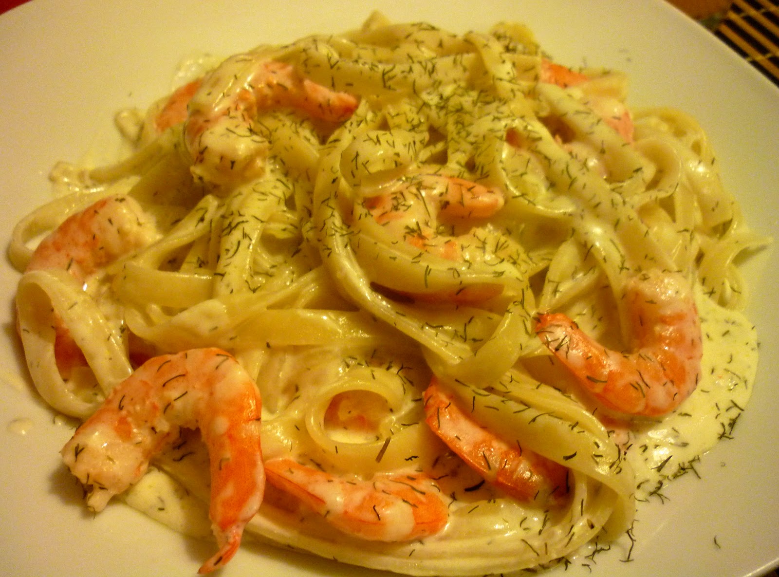 "Pasta con Camarones" (Prickie's style). | Mis Recetas