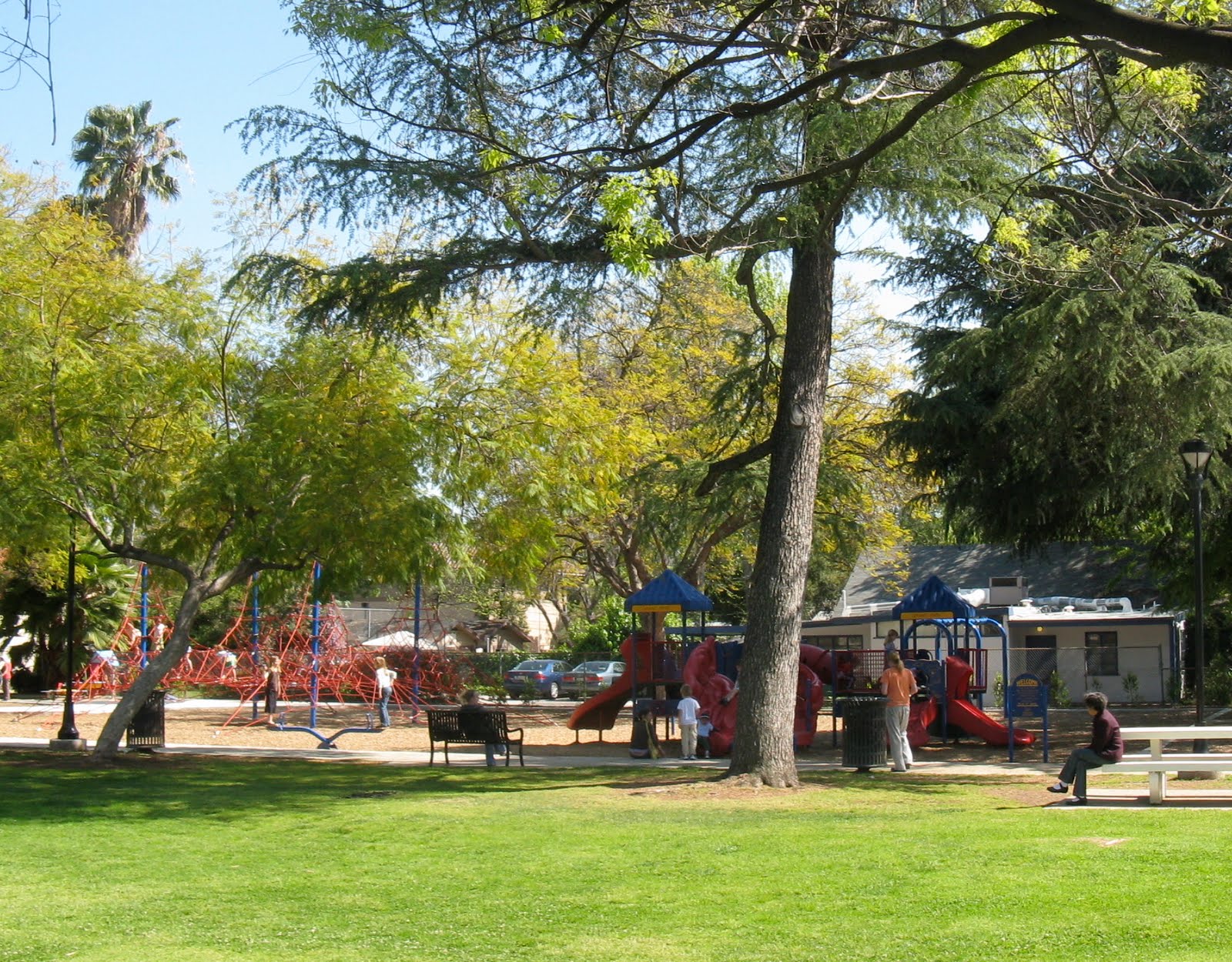 the sky is big in pasadena: grant park