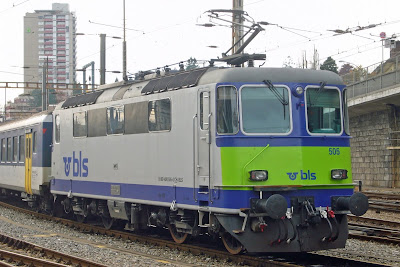 Planes and Trains - Trains: BLS / Re 420 505-0