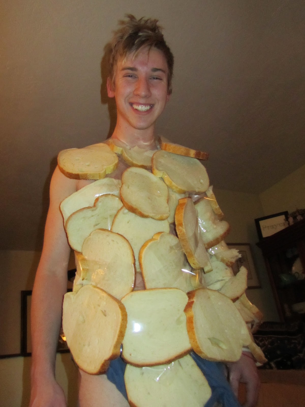 I AM: 100 Thick Slices of Bread = Bread Man