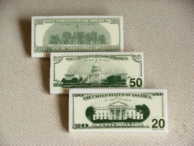 Novelty Money Shop: US Dollar Pencil Eraser