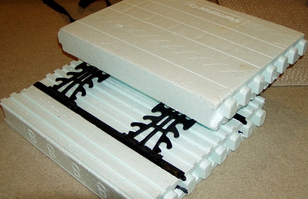 Building My Hobbit Hole: Walls of foam Lego blocks