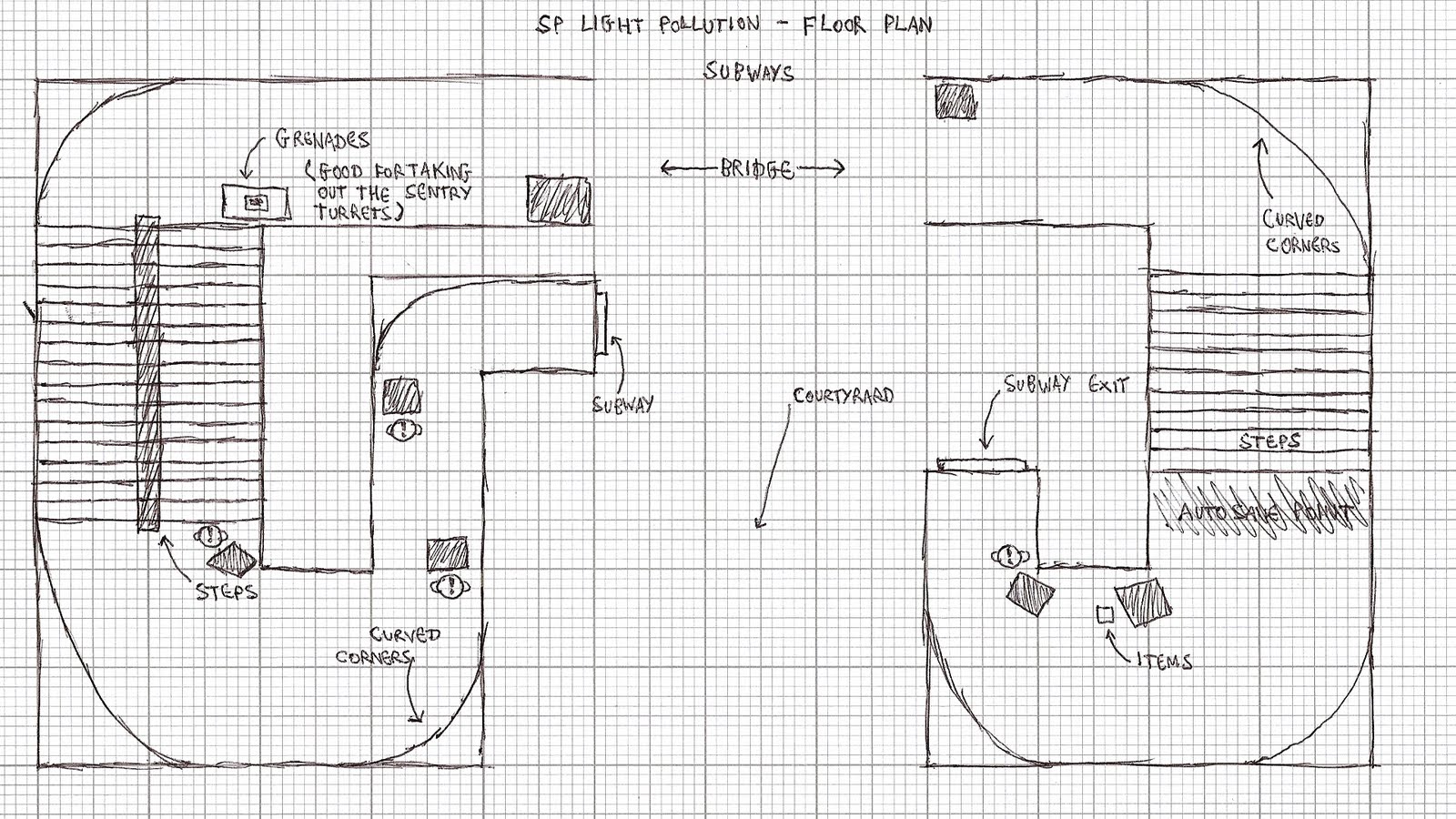 David Friend Level Design: Floor Plans #2