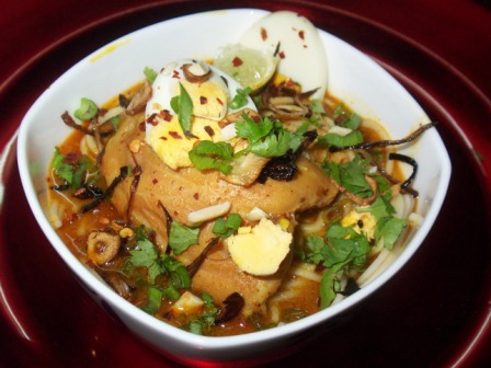 Jhovaan - Meal (in Konkani): Recipe: Burmese Khowswey
