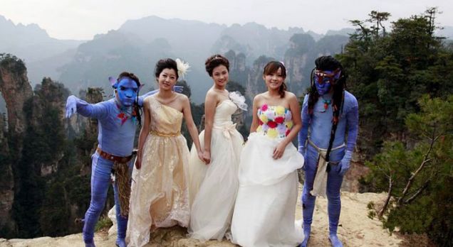Avatar Movie Theme Wedding | Dress Up - Believe It or Not ...