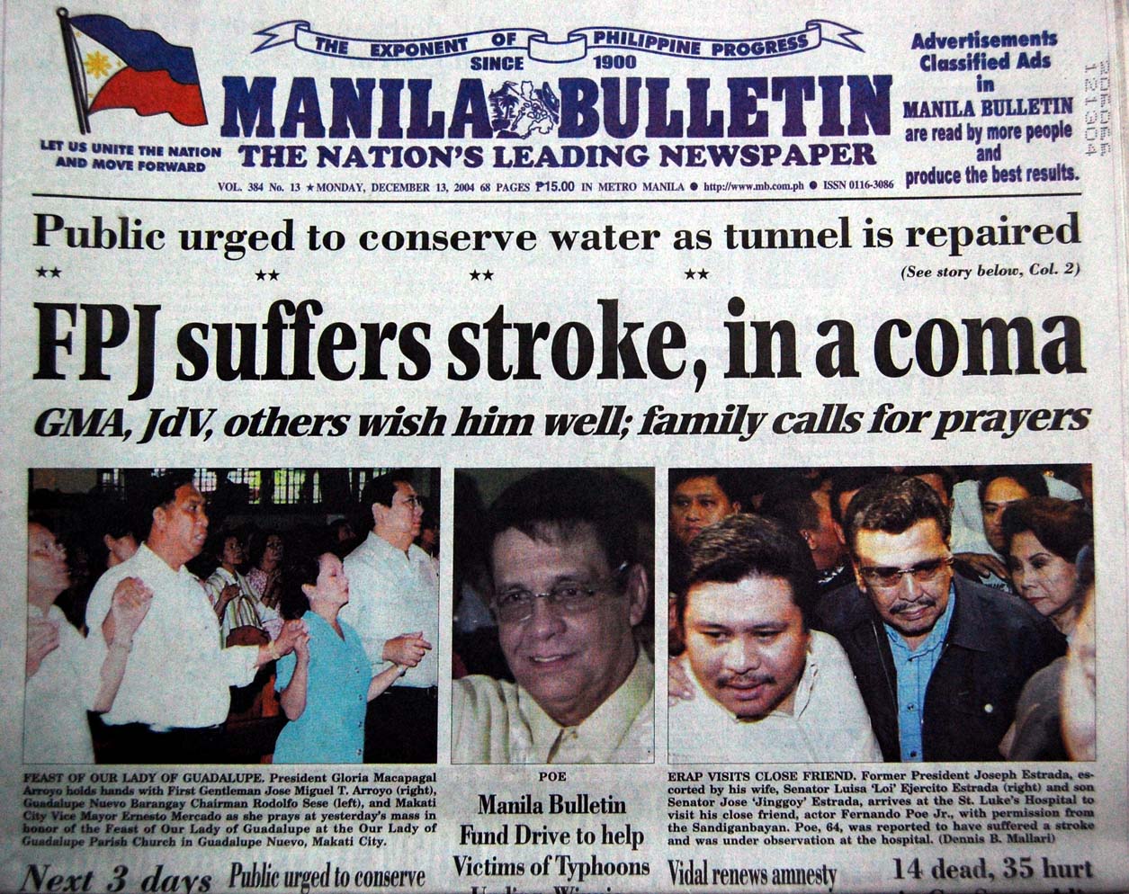 Video 48: THE HEADLINES 3 YEARS AGO: FPJ IS DEAD