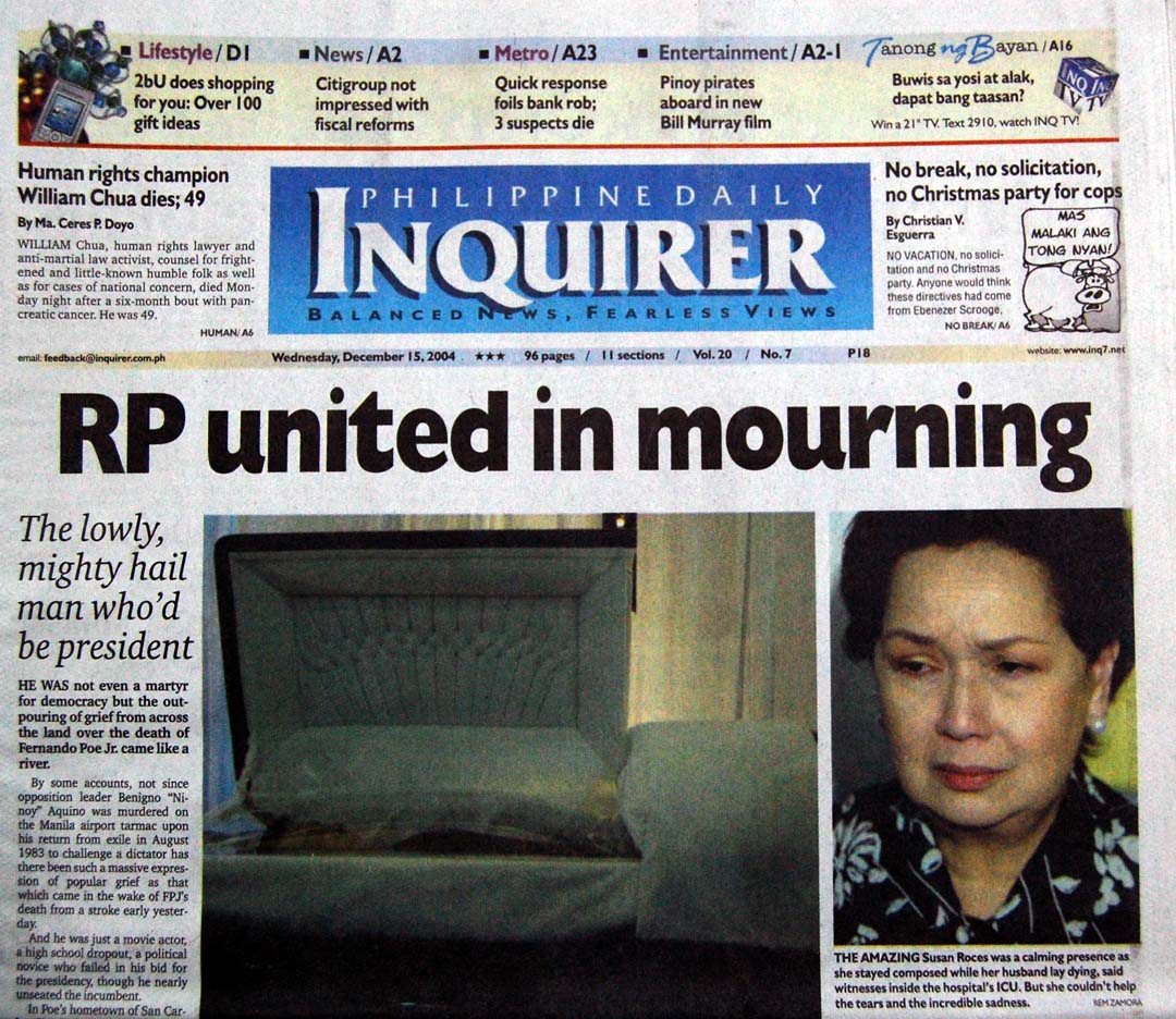 Video 48: THE HEADLINES 3 YEARS AGO: FPJ IS DEAD