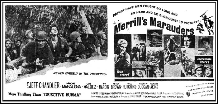 Video 48: THE CONTROVERSY BEHIND "MERRILL'S MARAUDERS" (1962)