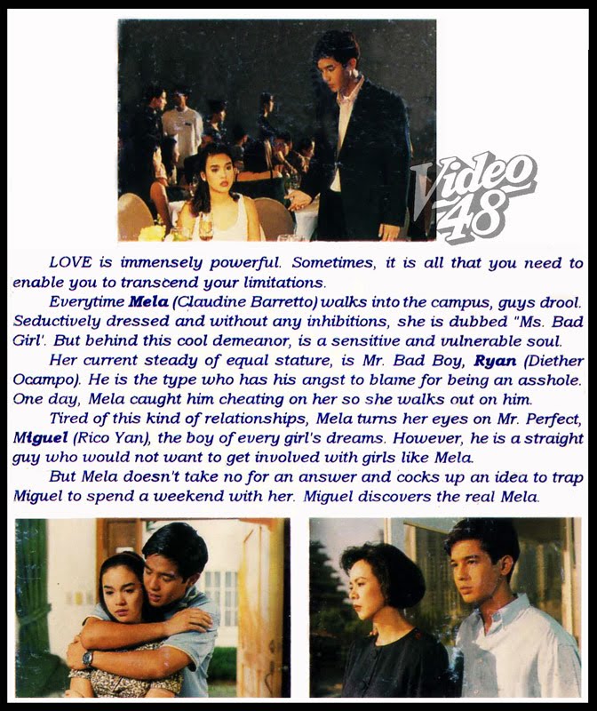 Video 48: CLAUDINE BARRETTO- RICO YAN: LOVE TEAM OF THE 90s # 3