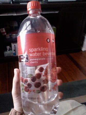 TAB: It's Not Just a Soda: flavored water from The Target