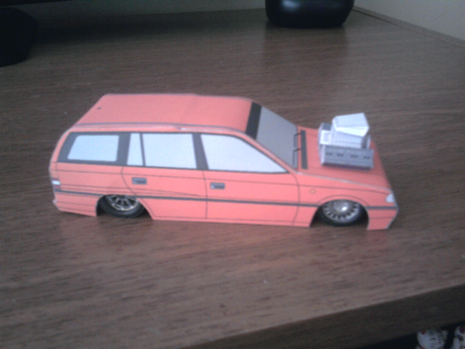 PAPERSLOTCAR: Paper Dragster