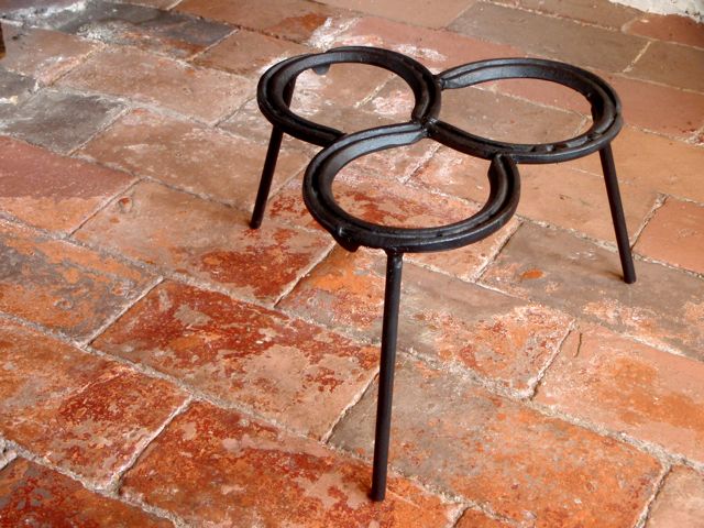 Handmade Matt: Horseshoe Trivet - Bushcraft fire Camp Cooker, Camping ...