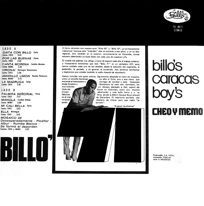 BILLO'S CARACAS BOYS - LA ORQUESTA MÁS POPULAR DE AMÉRICA: Billo' 71 ...