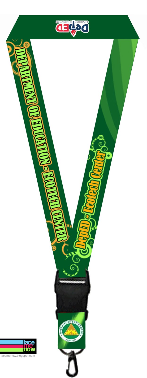 LaceMeNow - Customized Lanyards: DepED - Ecotech Center