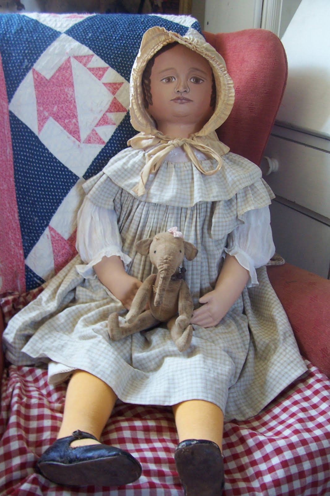 Tinchapel Textiles: my lovely helen pringle doll...............