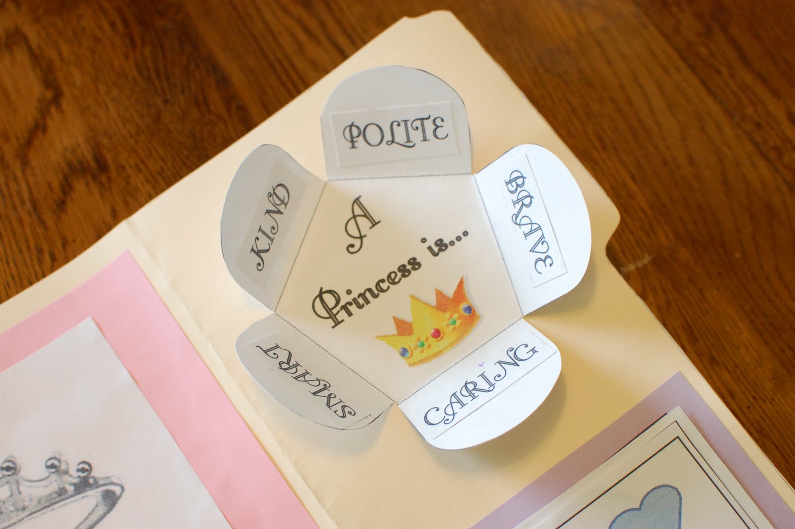 Learning 4 Fun!: Princess Lapbook