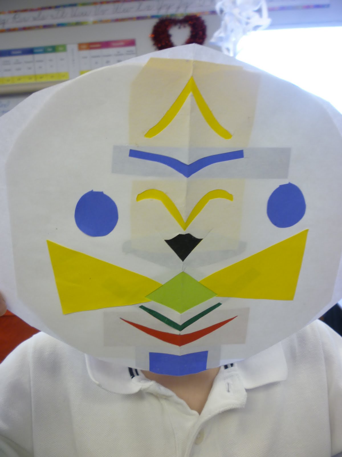 Summit Academy Loves Art!: Third Grade Symmetry Masks