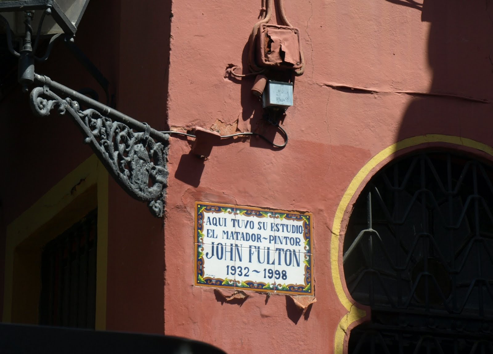 Sevilla Daily Photo: John Fulton, un torero de Philadelfia.