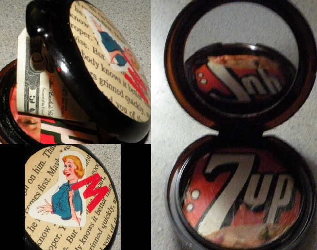 Etsy Recyclers Guild: DIY :Makeup Mirror Stocking Stuffers Compact ...