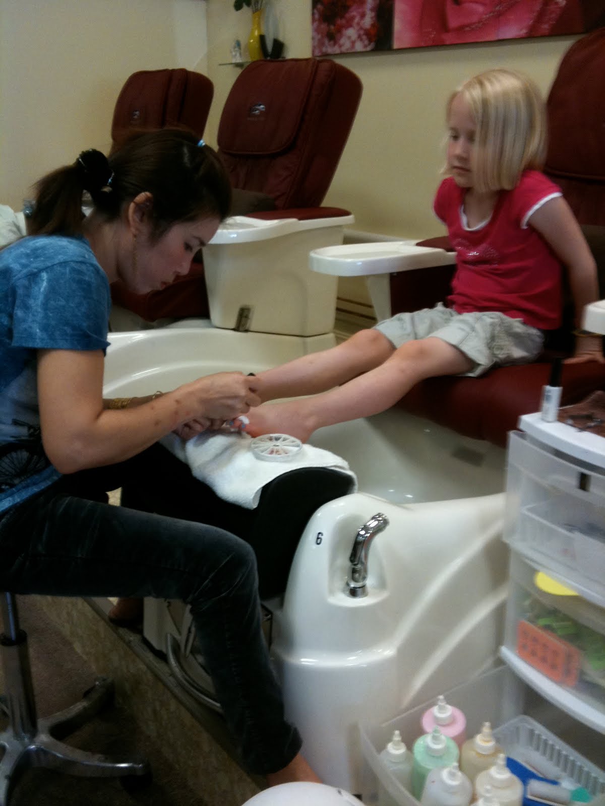 The Stevens Stories: First Pedicure