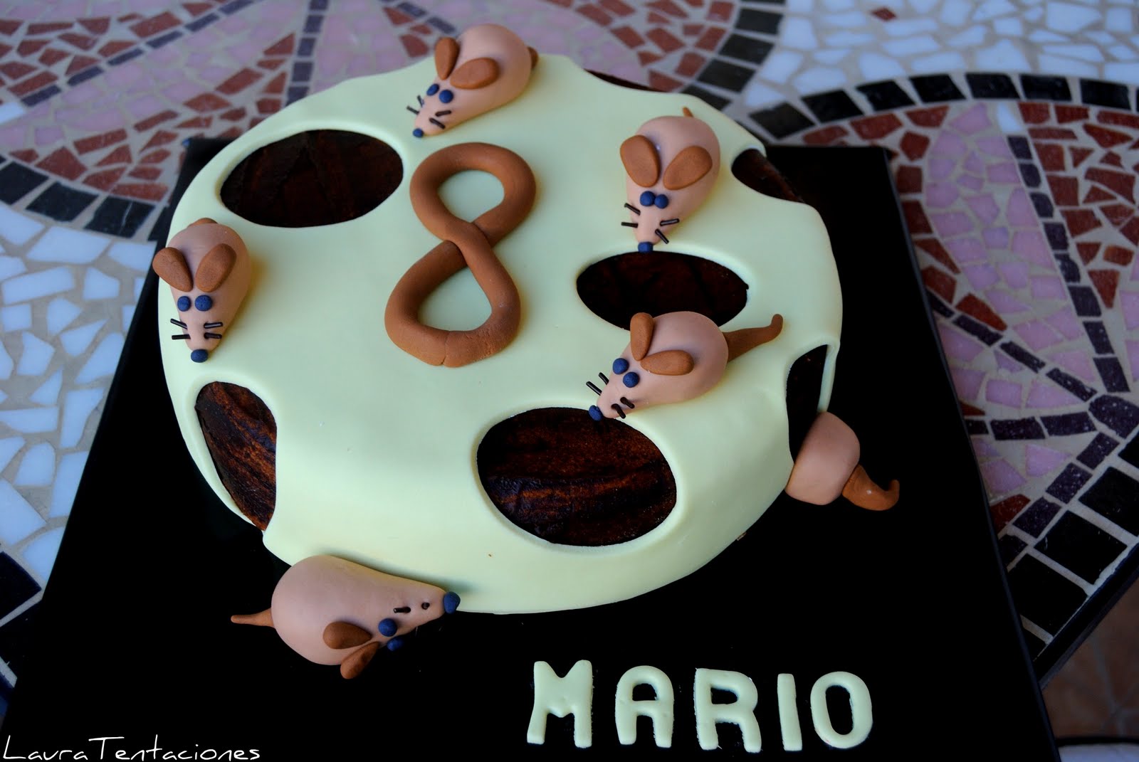 TENTACIONES: Tarta ratones.