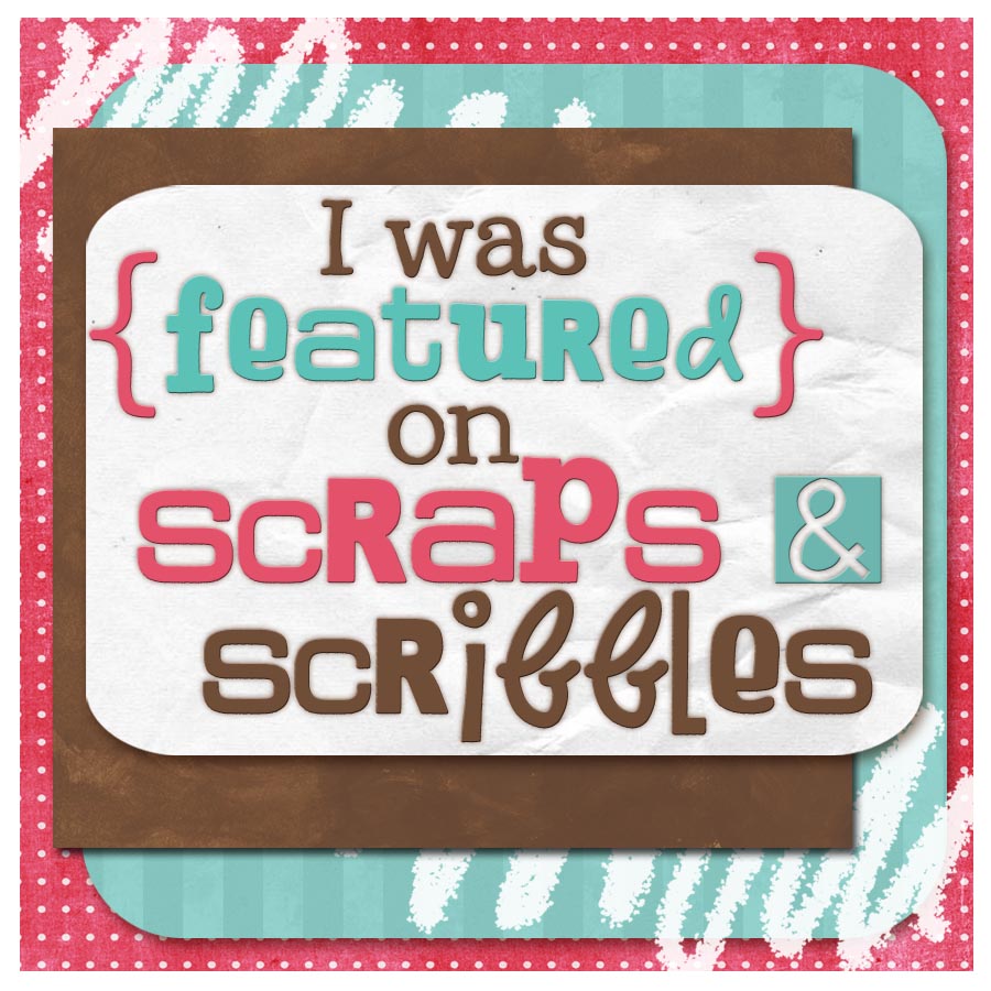 Scraps & Scribbles Buttons | Designs By Kassie