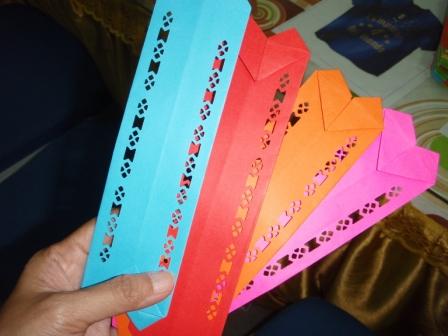 Xing Fu: HAND MADE FANCY BOOKMARKS