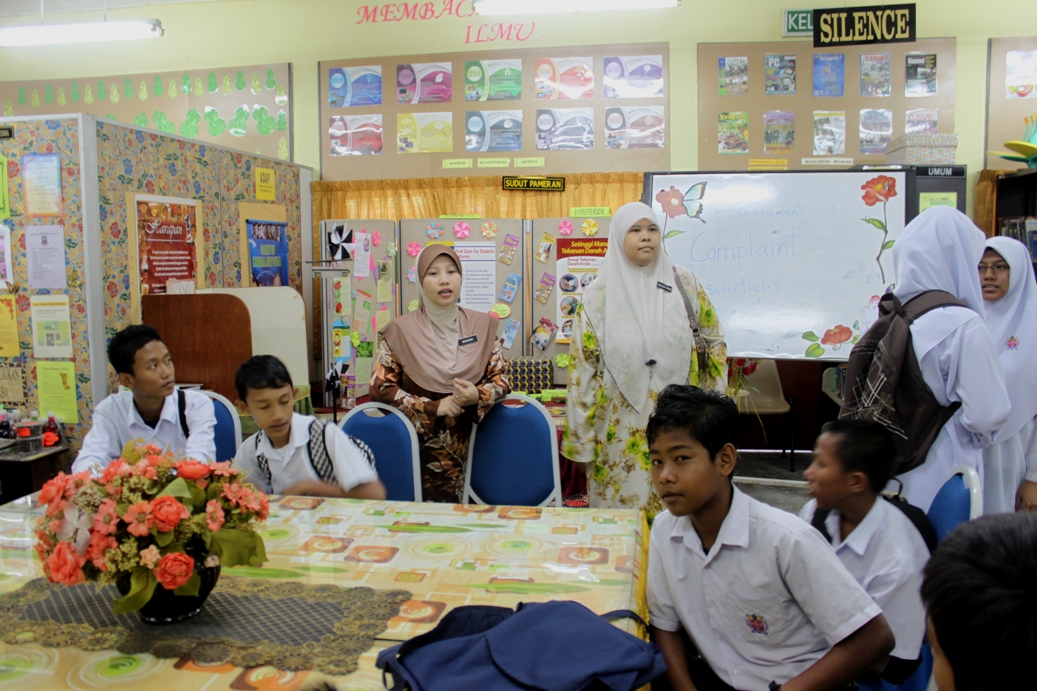 VOKASMA Today: VISIT BY FORM 3 STUDENTS SMK PANGKOR