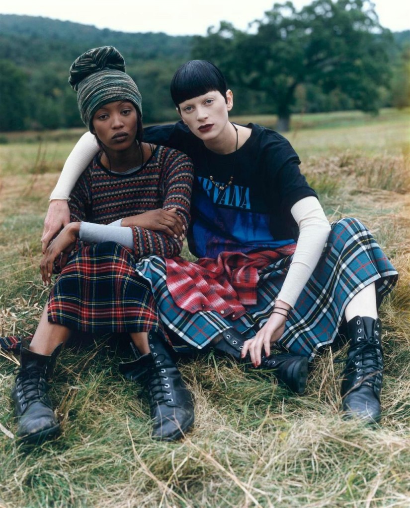 HAUTE COMMODITIES: Grunge and Glory Vogue 1992