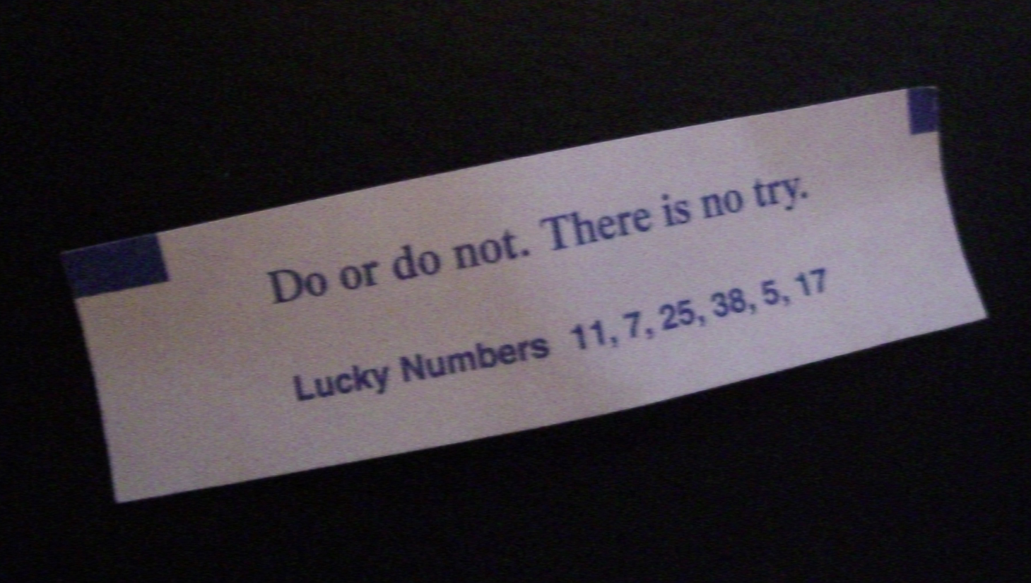 Utterly and Entirely Useless: Chinese Fortune Cookies