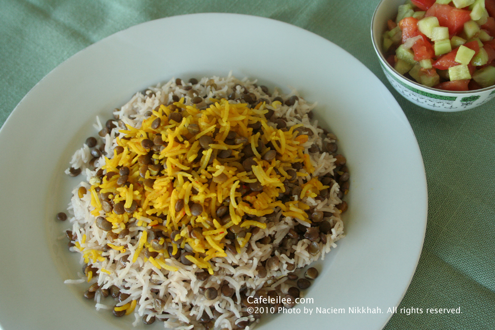 Cafe Leilee کافه لیلی - Foods from Persia to Bay Area: Simple Rice with ...