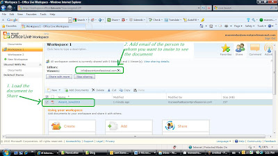 AscentSoftTech: Introduction to Office Live Workspace