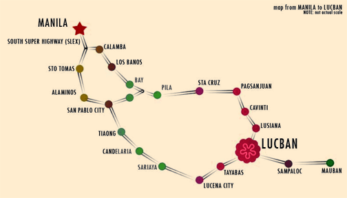 Sari Sari Store: Lucban Map